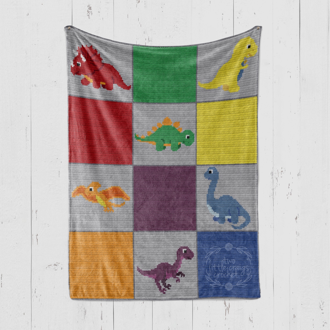 INSTANT DOWNLOAD Dinosaurs Crochet Graph Crochet Pattern - Etsy