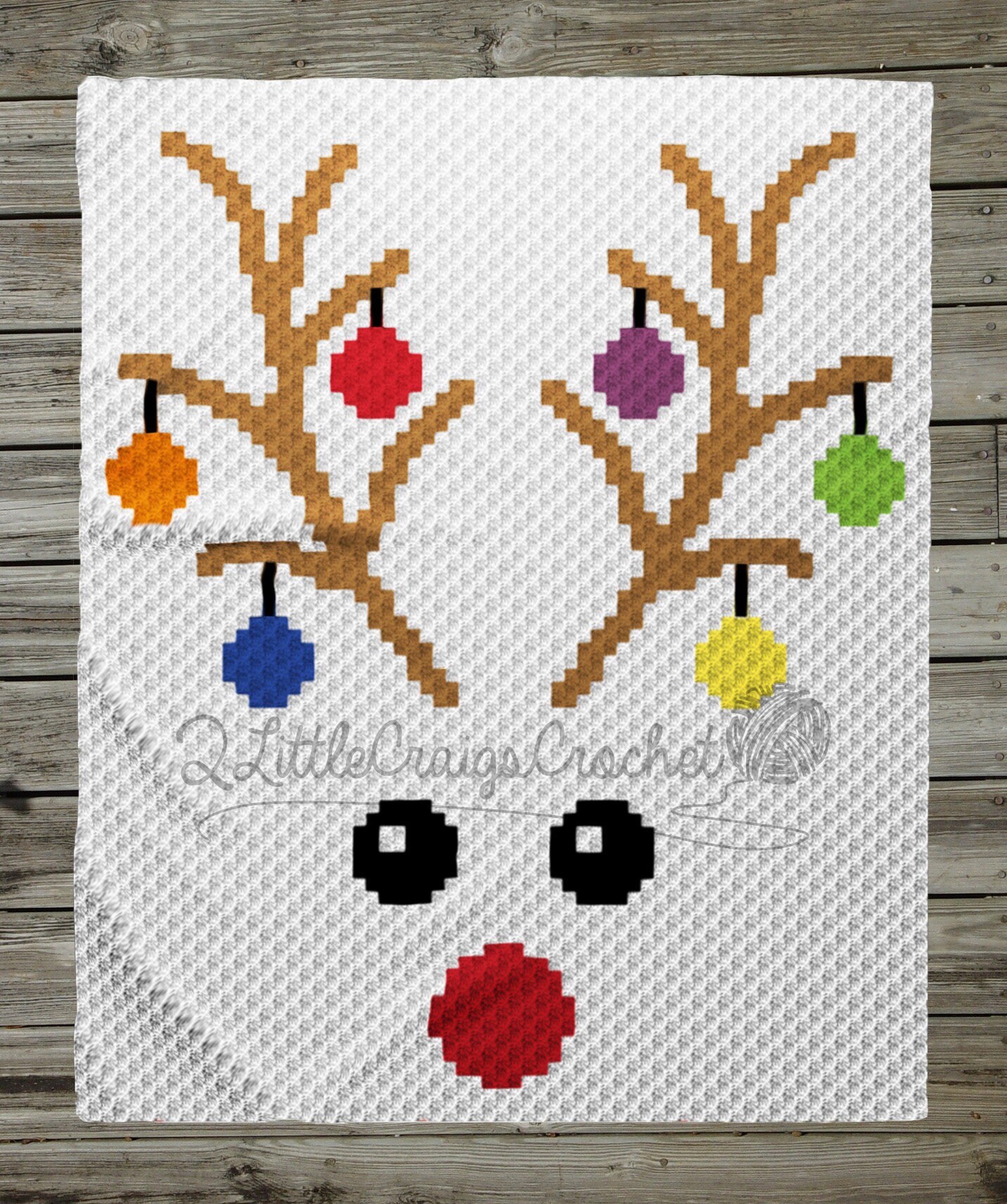 INSTANT DOWNLOAD Reindeer C2c Crochet Graph Crochet | Etsy Canada