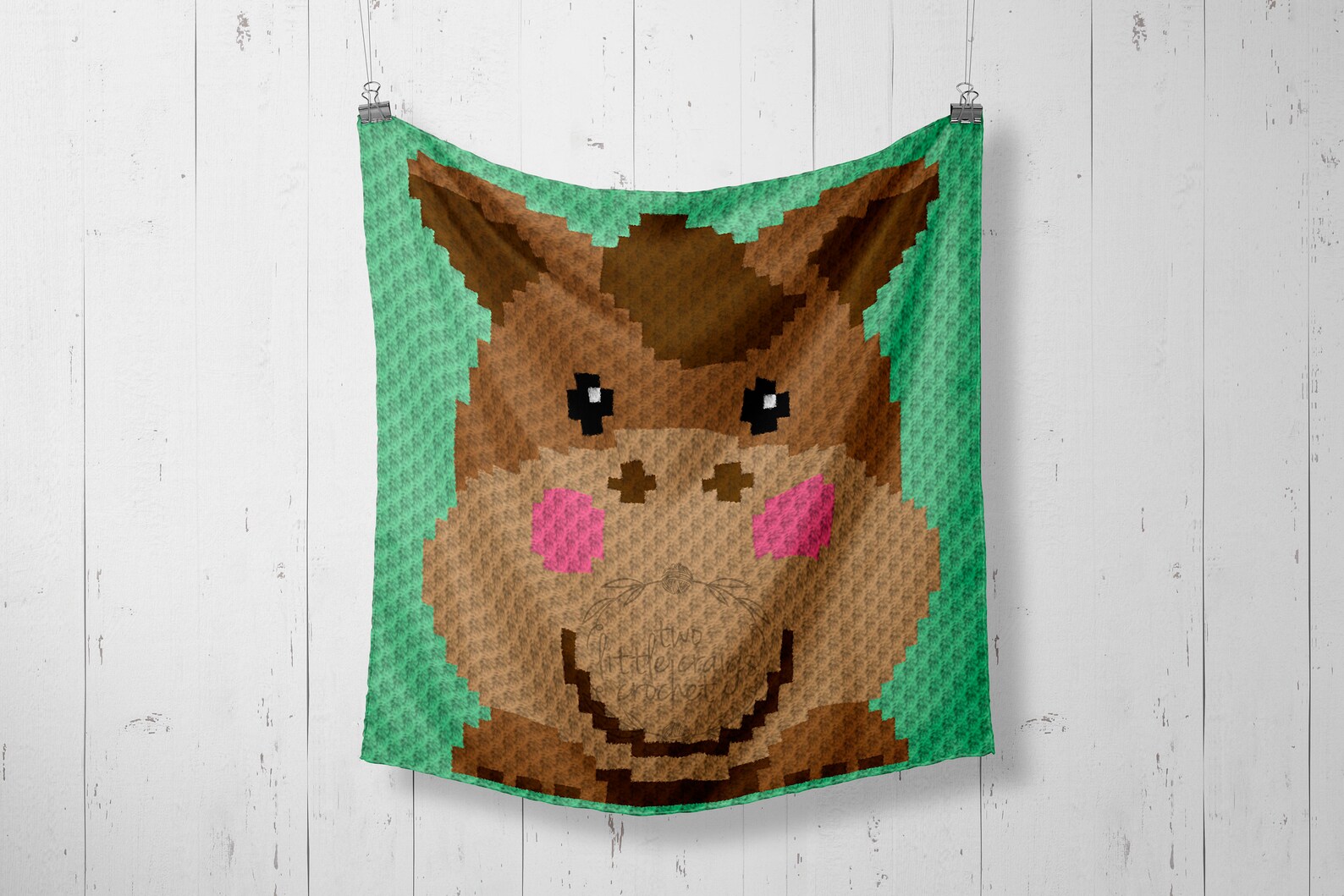 INSTANT DOWNLOAD - Horse - Crochet Graph - Crochet Pattern - Baby ...