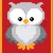 INSTANT DOWNLOAD - Owl - Crochet Graph - Crochet Pattern - Woodland ...
