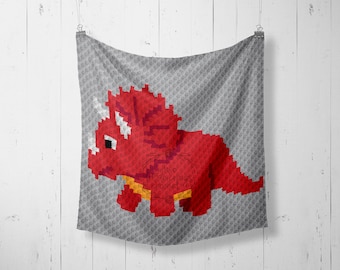 INSTANT DOWNLOAD Dinosaurs Crochet Graph Crochet Pattern - Etsy