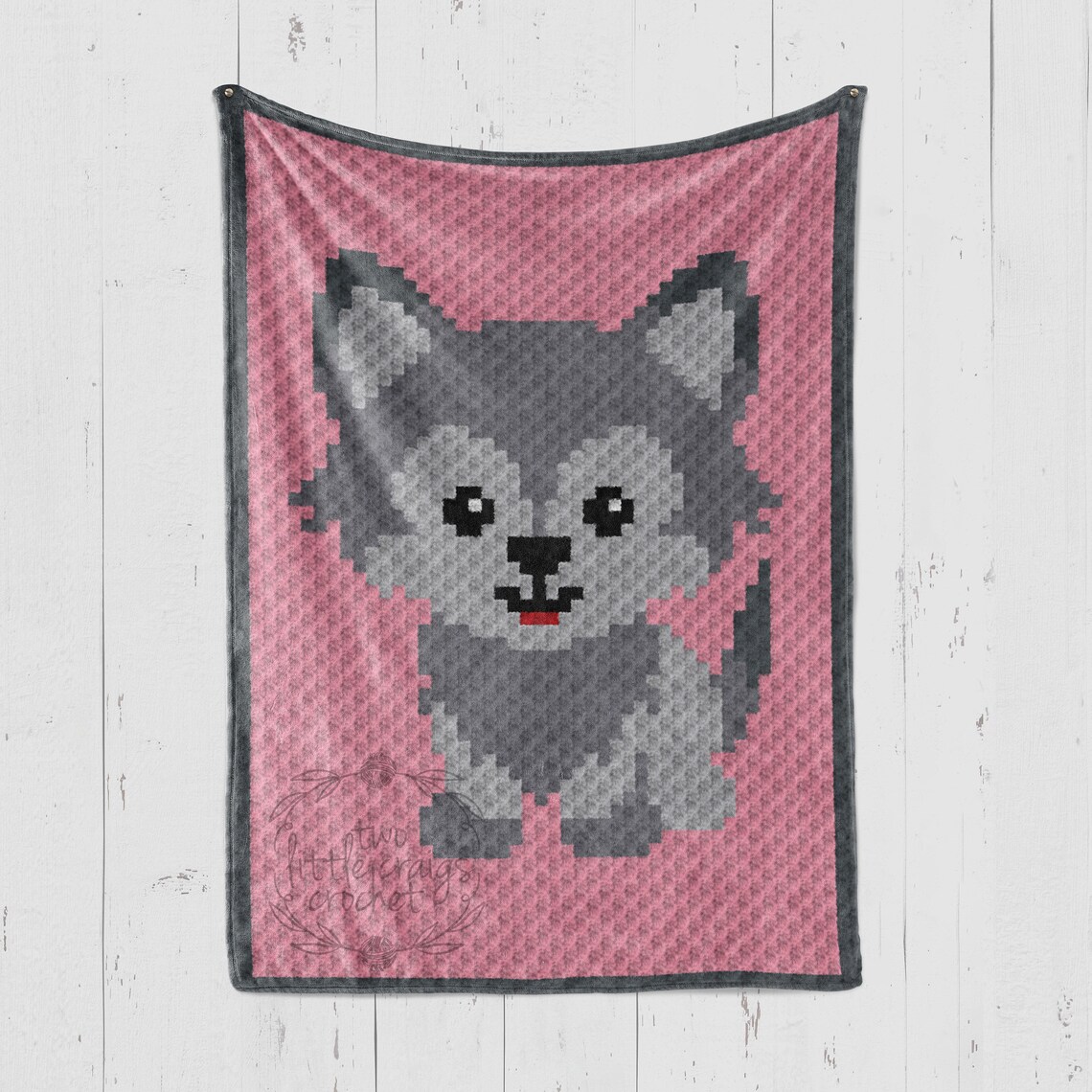 INSTANT DOWNLOAD Wolf Crochet Graph Crochet Pattern - Etsy