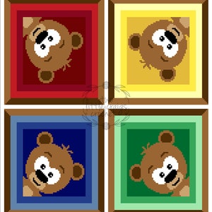 INSTANT DOWNLOAD - Teddy Bear Crochet - Crochet Bears - Bears ...