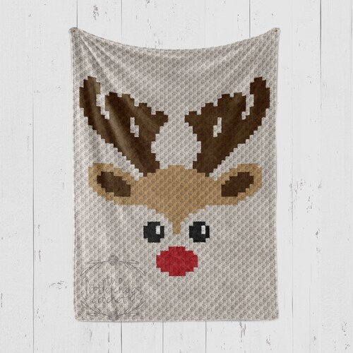 INSTANT DOWNLOAD Boy Reindeer Crochet Graph Crochet - Etsy