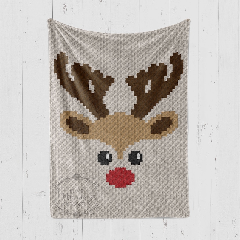 INSTANT DOWNLOAD Boy Reindeer Crochet Graph Crochet - Etsy