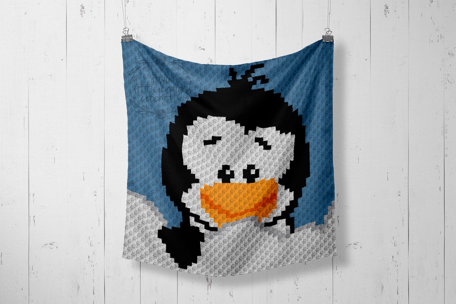 INSTANT DOWNLOAD - Penguin - Crochet Graph - Crochet Pattern - Baby ...