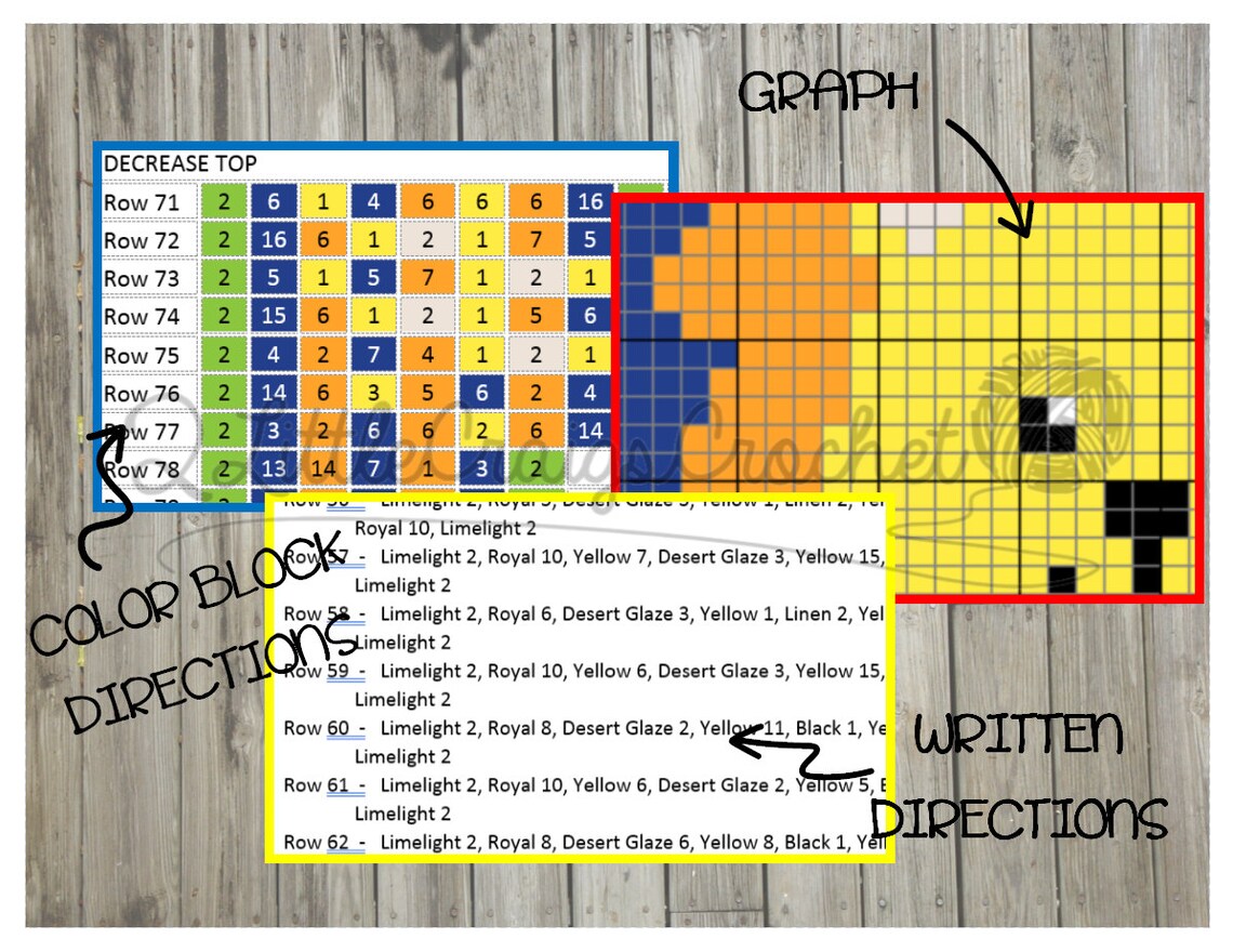 INSTANT DOWNLOAD Lion Crochet Graph Crochet Pattern - Etsy