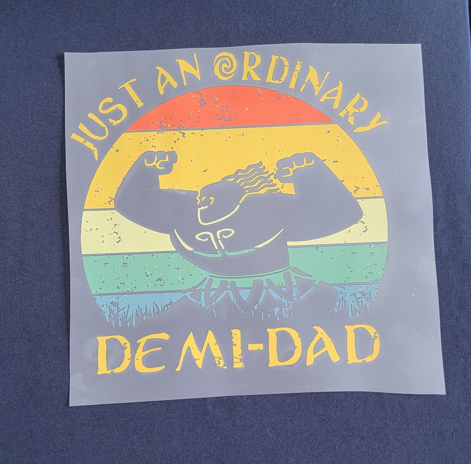 Moana Demi Dad DTF Heat Transfer: DIY Iron on Decal - Etsy