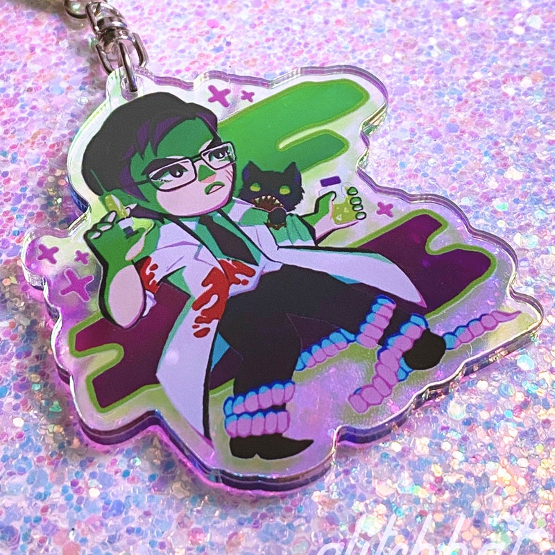 Animated Keychain - Etsy