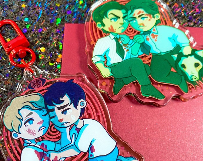 SAW 3 Acrylic Keychains - Etsy