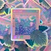 VAPORWAVE WINDOW - 3" Holographic Vinyl Sticker - Etsy
