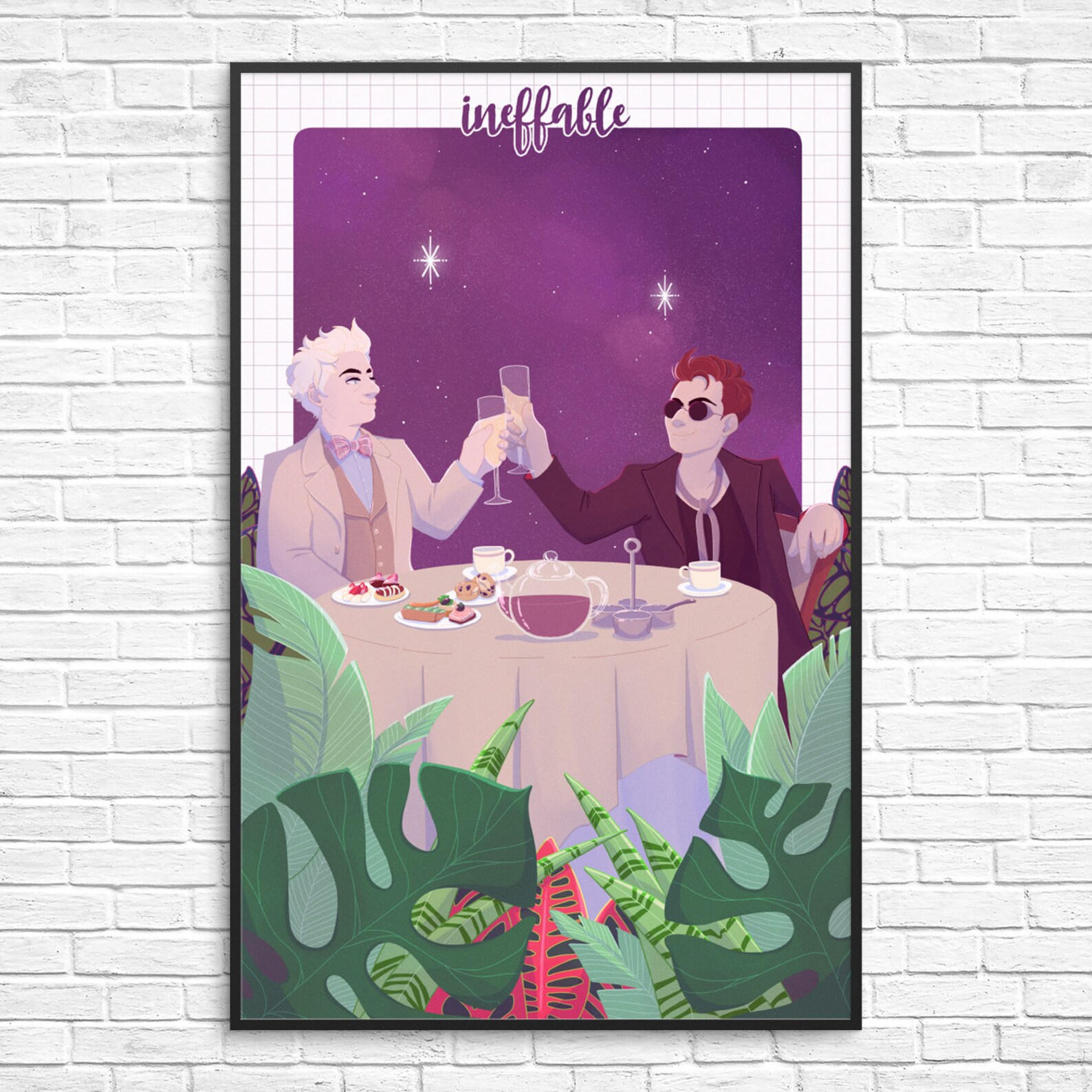 Good Omens INEFFABLE Digital Print two Sizes | Etsy