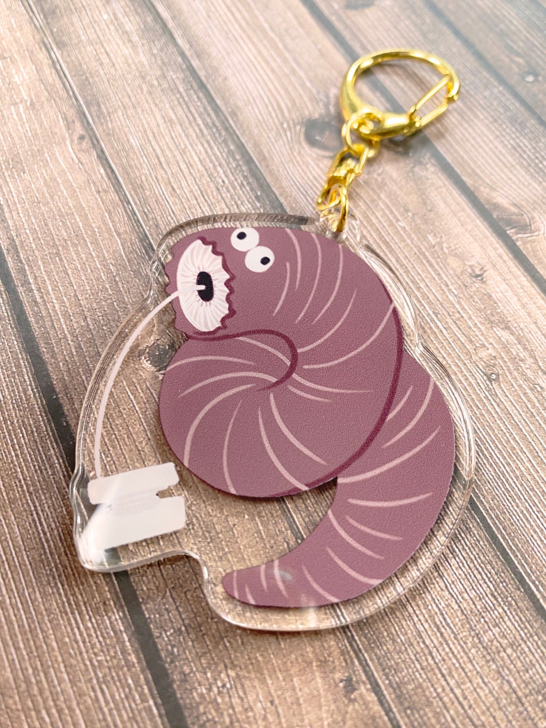 Dune SANDWORM on a STRING - 2.5" Acrylic Keychain - Etsy