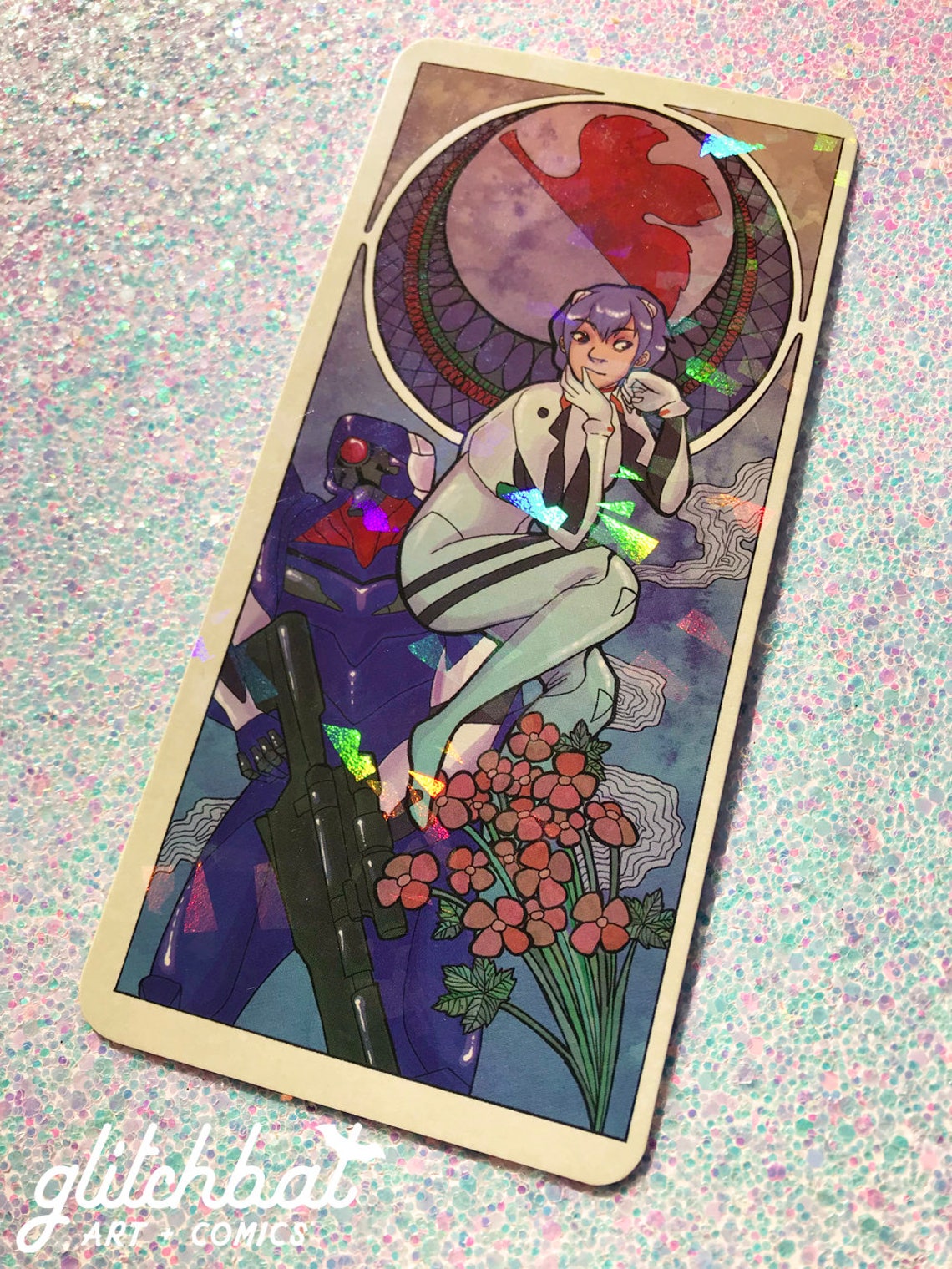 NEON GENESIS EVANGELION - Holographic Bookmark - Etsy