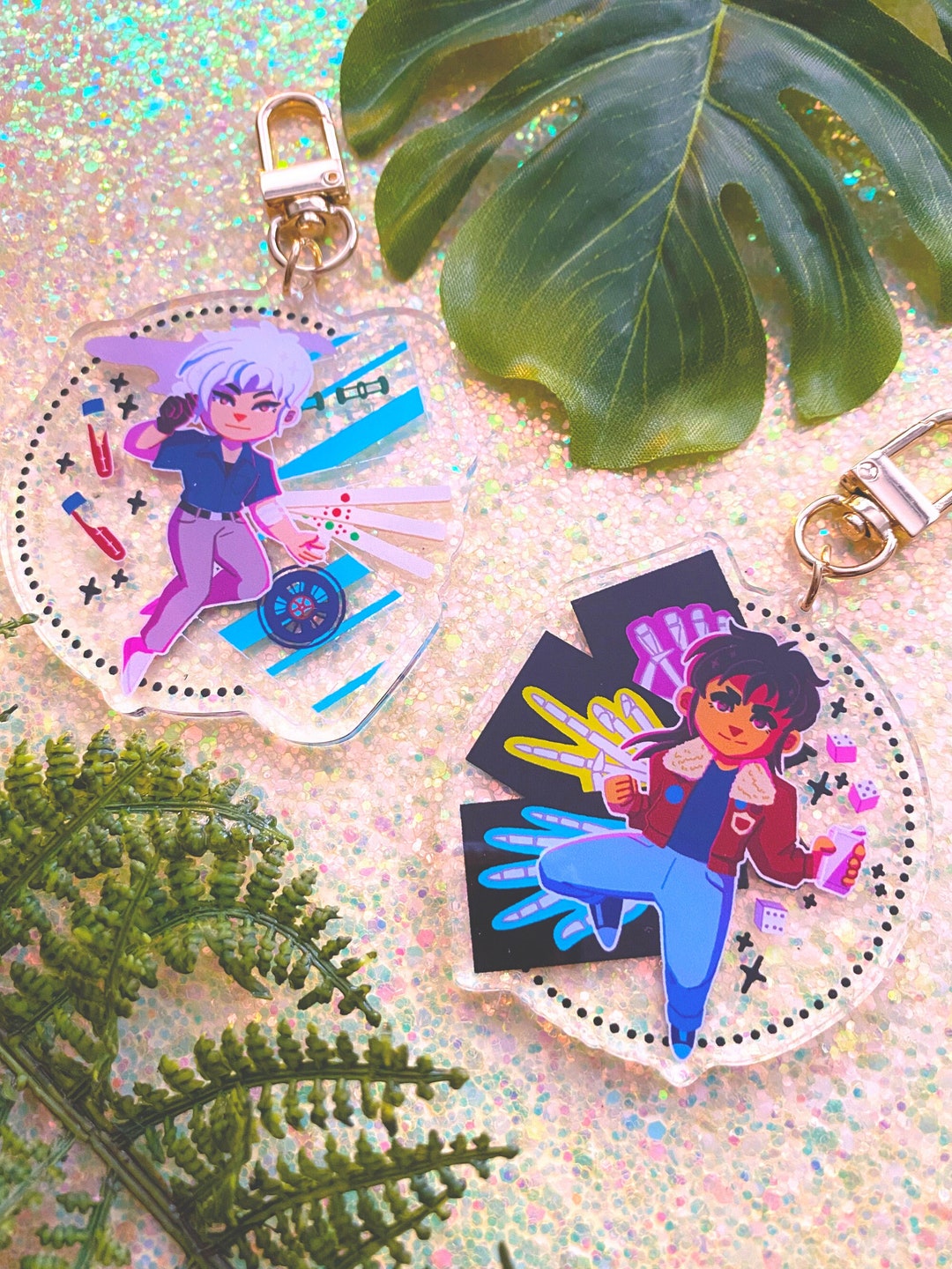KAIJI and AKAGI - 2.5" Acrylic Keychain - Etsy