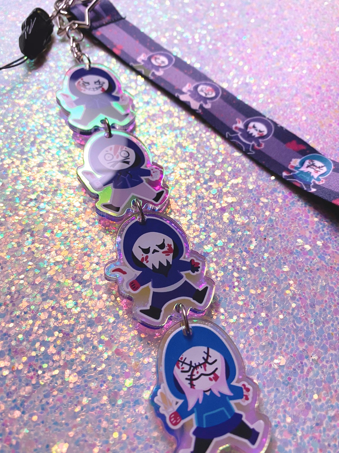 DBD THE LEGION - Keychain and Lanyard Set - Etsy