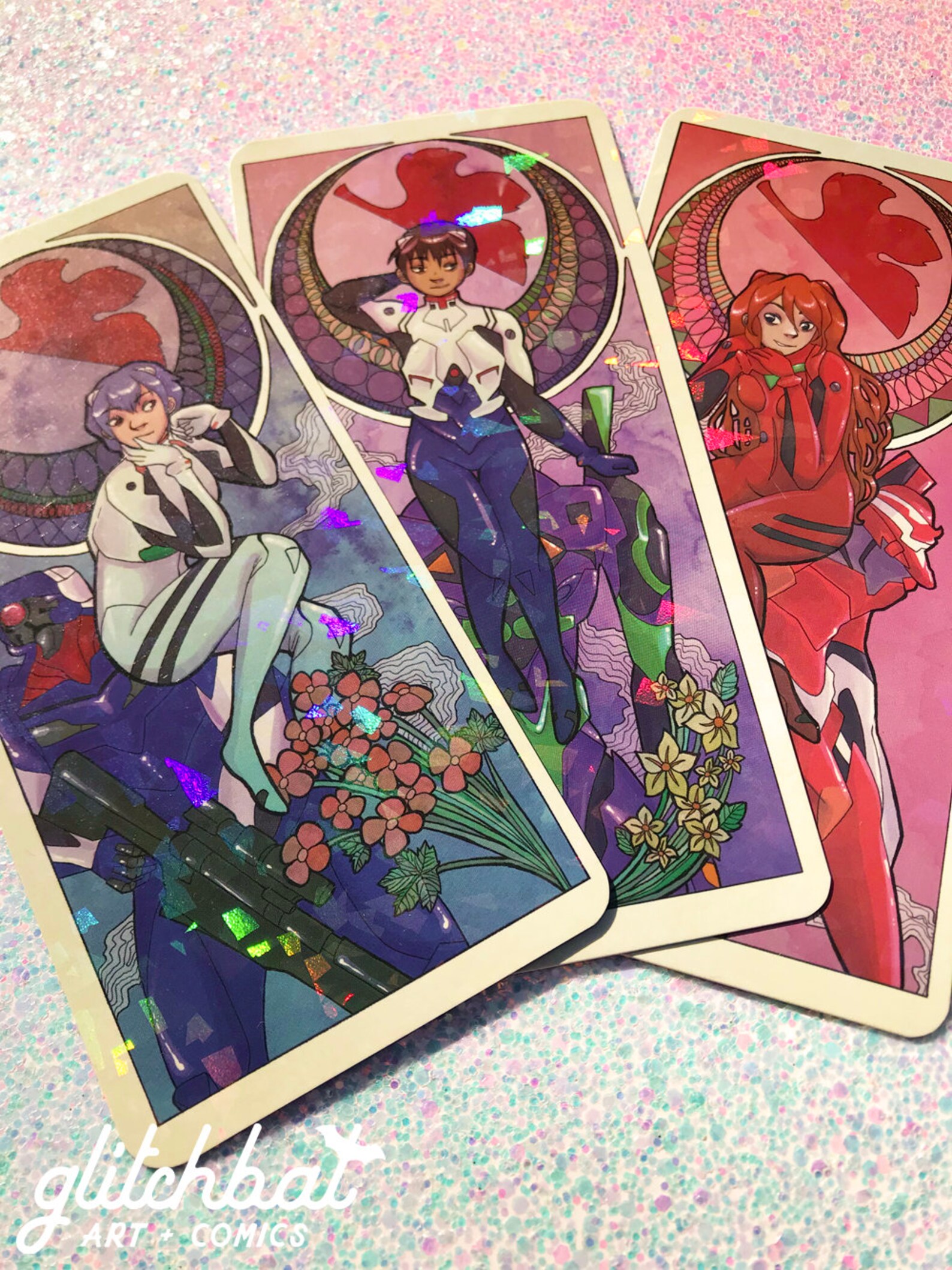 NEON GENESIS EVANGELION - Holographic Bookmark - Etsy