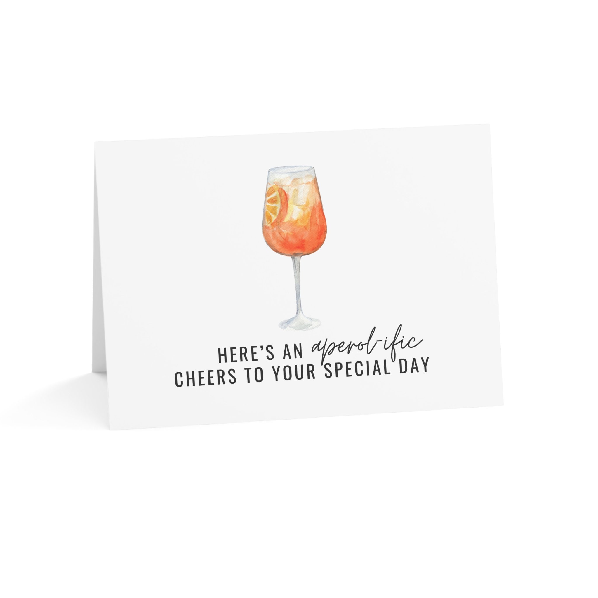 Aperol Spritz, Birthday Card, Celebratory Card, Italy Card, Cheers Card ...