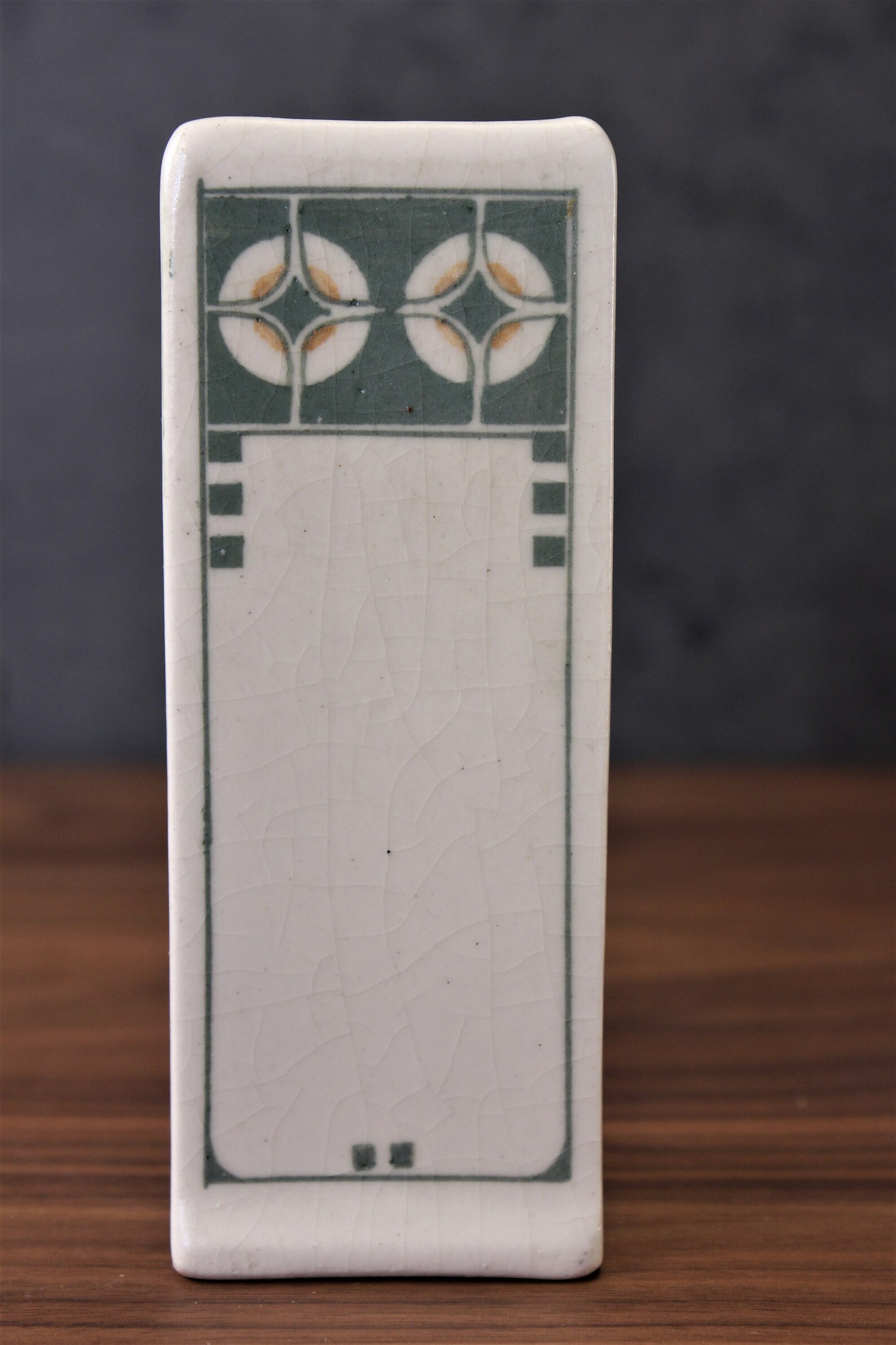 De Distel Bert Nienhuis Pottery Clock and Vase Garniture Dutch - Etsy