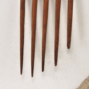 Antique Suriname Carved Wood Comb - Etsy