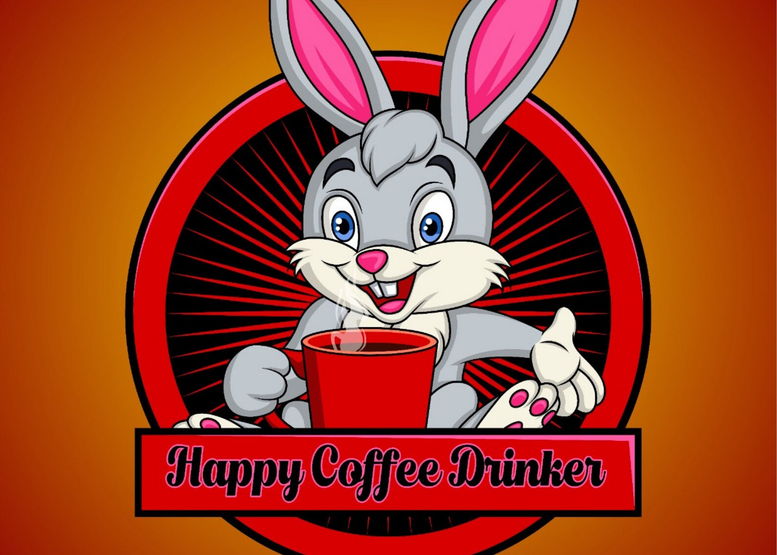 Happy Coffee Drinker Birthday Card Coffee Cups Fun Birthday Card happy-coffee-drinker-birthday-card-coffee-cups-fun-birthday-card