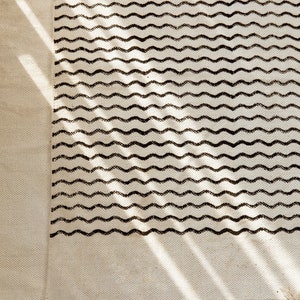 Handmade Rising Sun Rug: 4x6 Block Printed Cotton Dhurrie - Etsy