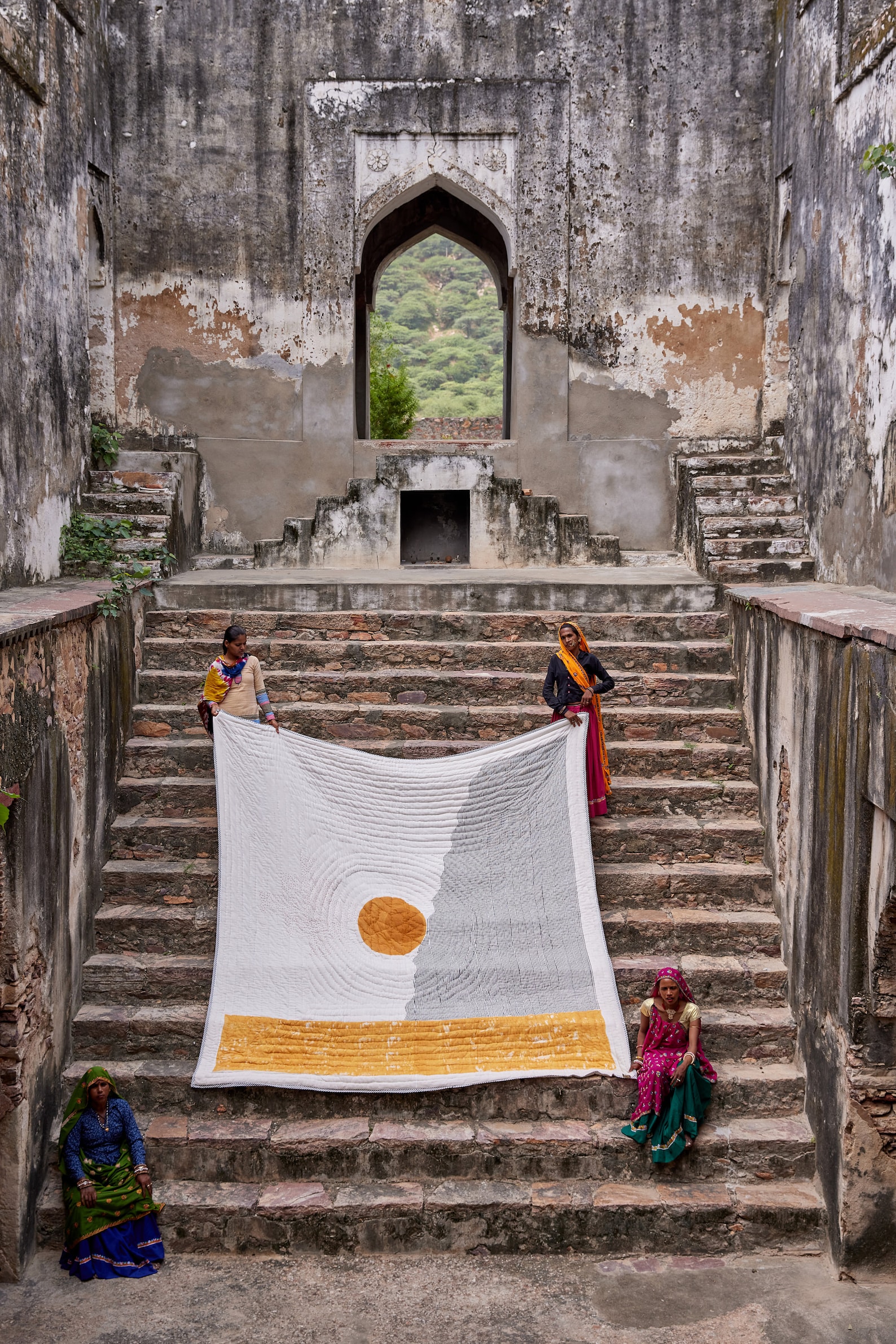 Twin Quilt Set Sun / Moon Reversible Cotton Quilt Handmade - Etsy