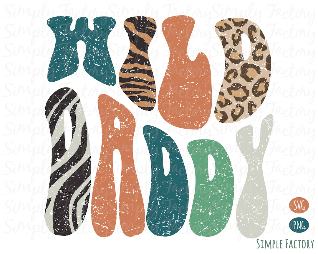 Retro Wild Dad Png Groovy Png Wild Dad Svg Hippie Png - Etsy México