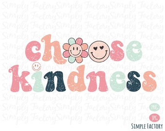 Be Kind Smiley Face Png - Etsy