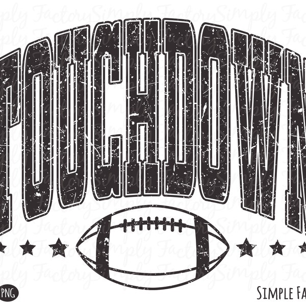 Touchdown Season Football Svg - Etsy