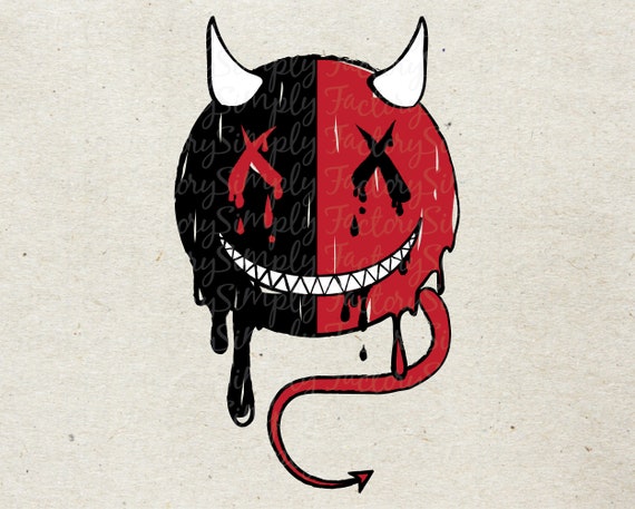 Demon Smiley Face