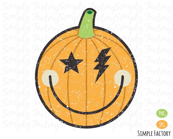 Simple Happy Pumpkin Faces