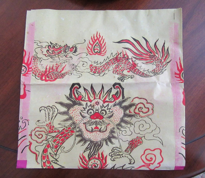 Chinese wealth Luck Paper Talisman Pack taoist and Feng Shui - Etsy