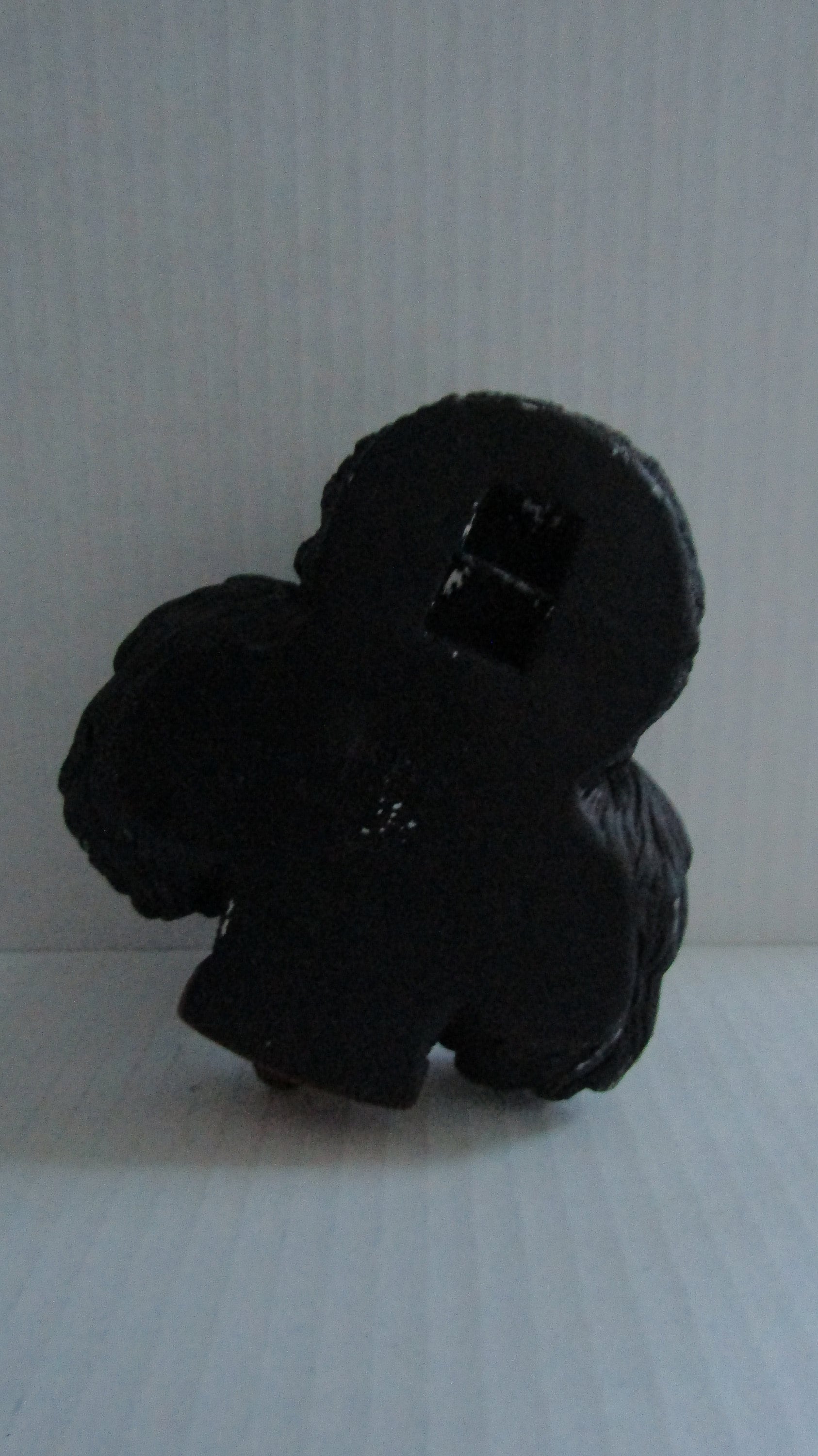 1968 Bosson Black Poodle Satan Demon Head Chalkware Wall Decor Made in ...