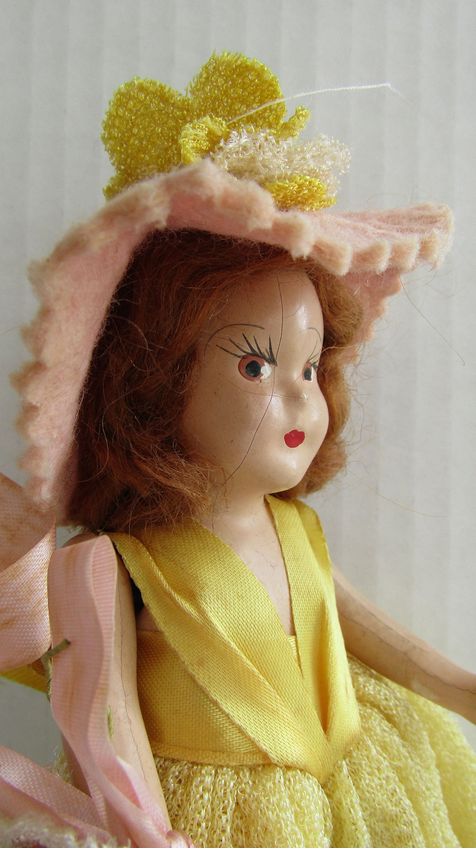 1930s 1940s Vintage Porcelain Princess Anne Doll With Wooden Movable ...