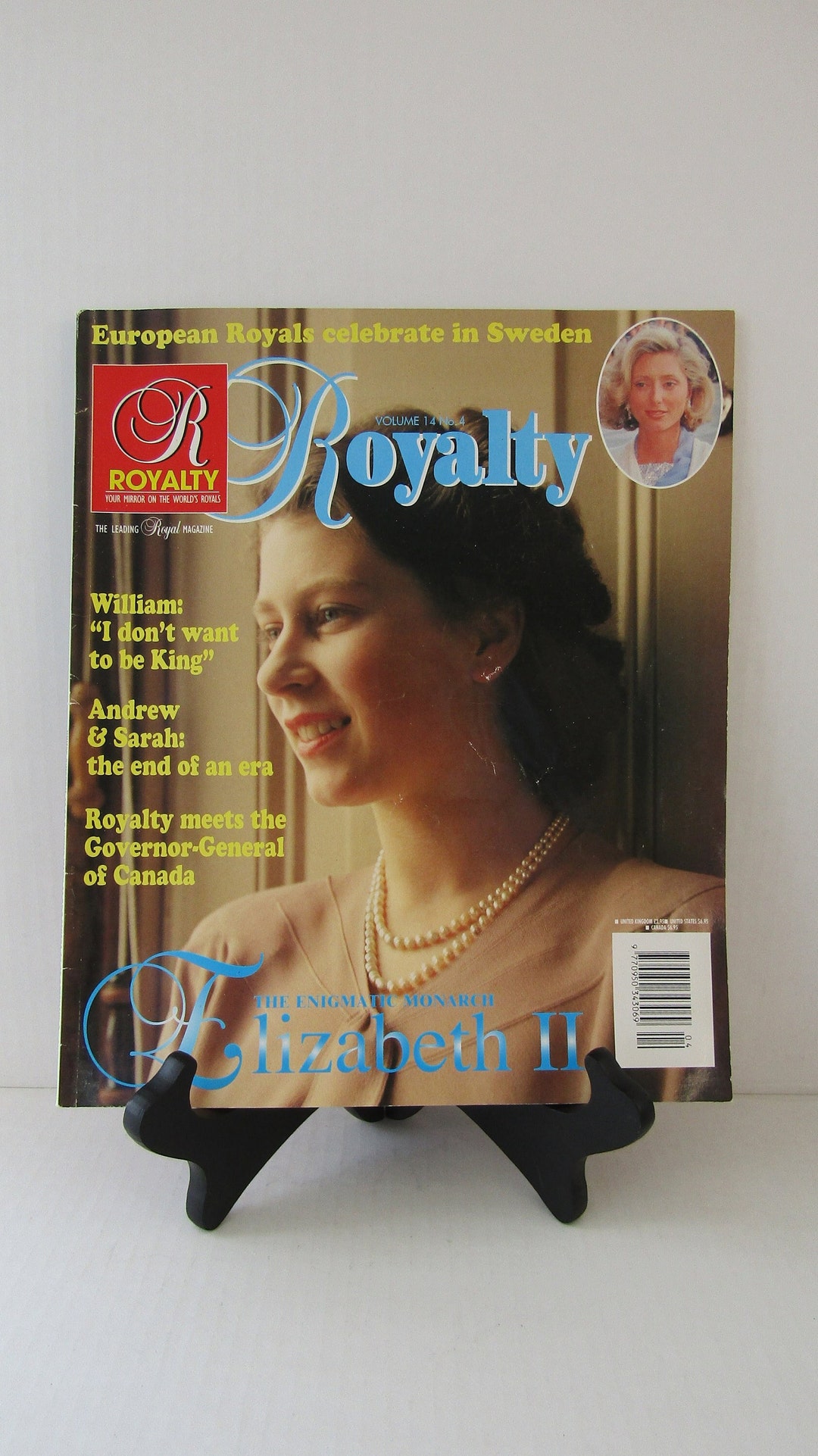 1996 Royalty Monthly Magazine the Queen Cover With a Special - Etsy