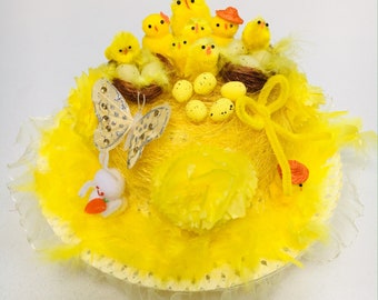 Girls Easter Bonnet - Etsy