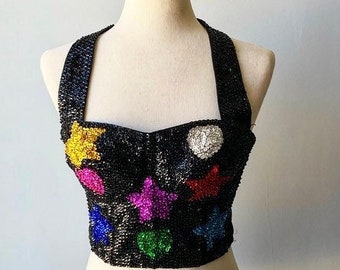 1980s Halter Top - Etsy