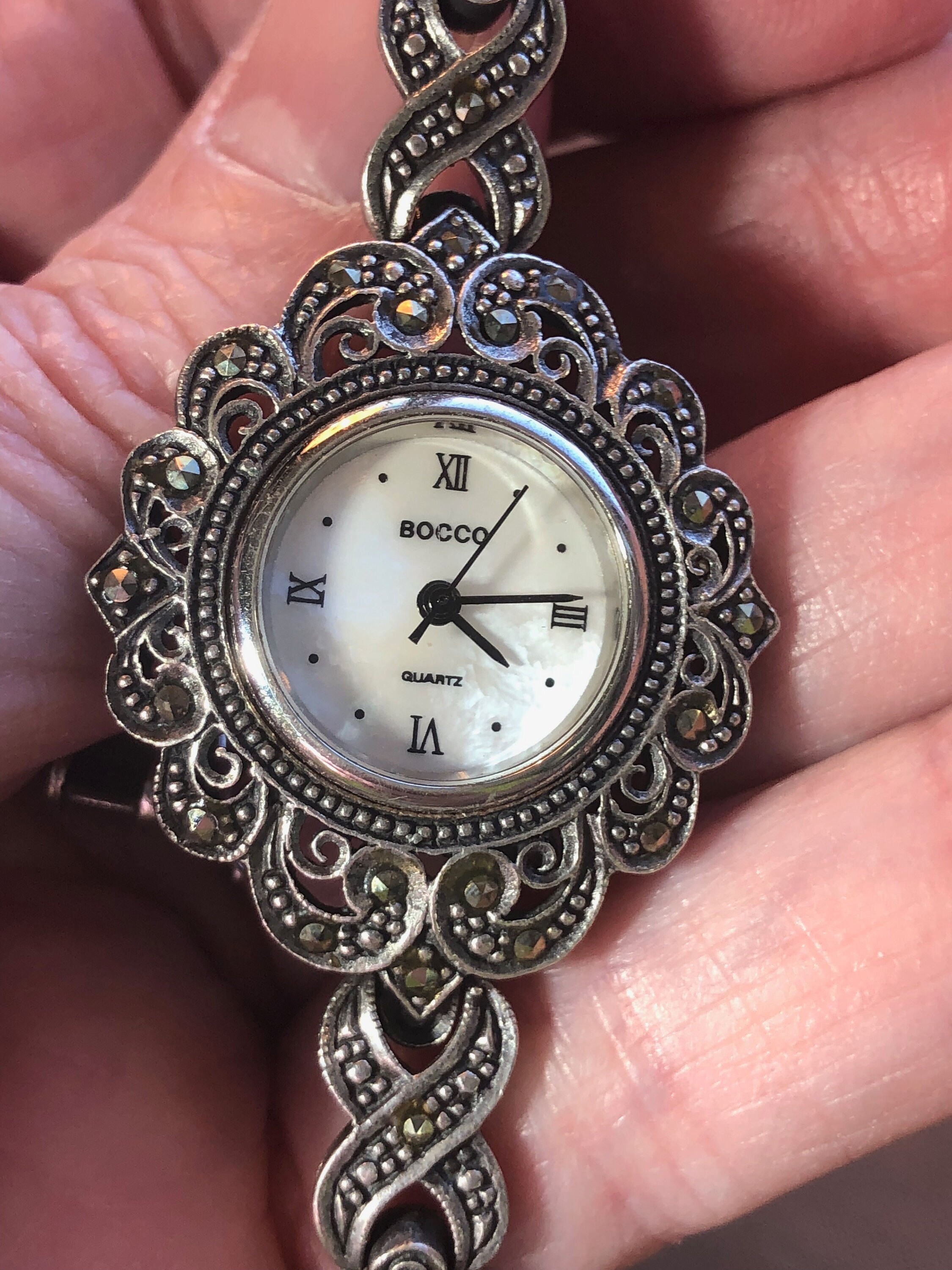 Vintage Marcasite Watch Peacecommission kdsg gov ng