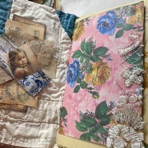 Handmade Junk Journal One Signature Journal Soft Covered Journal JJ ...