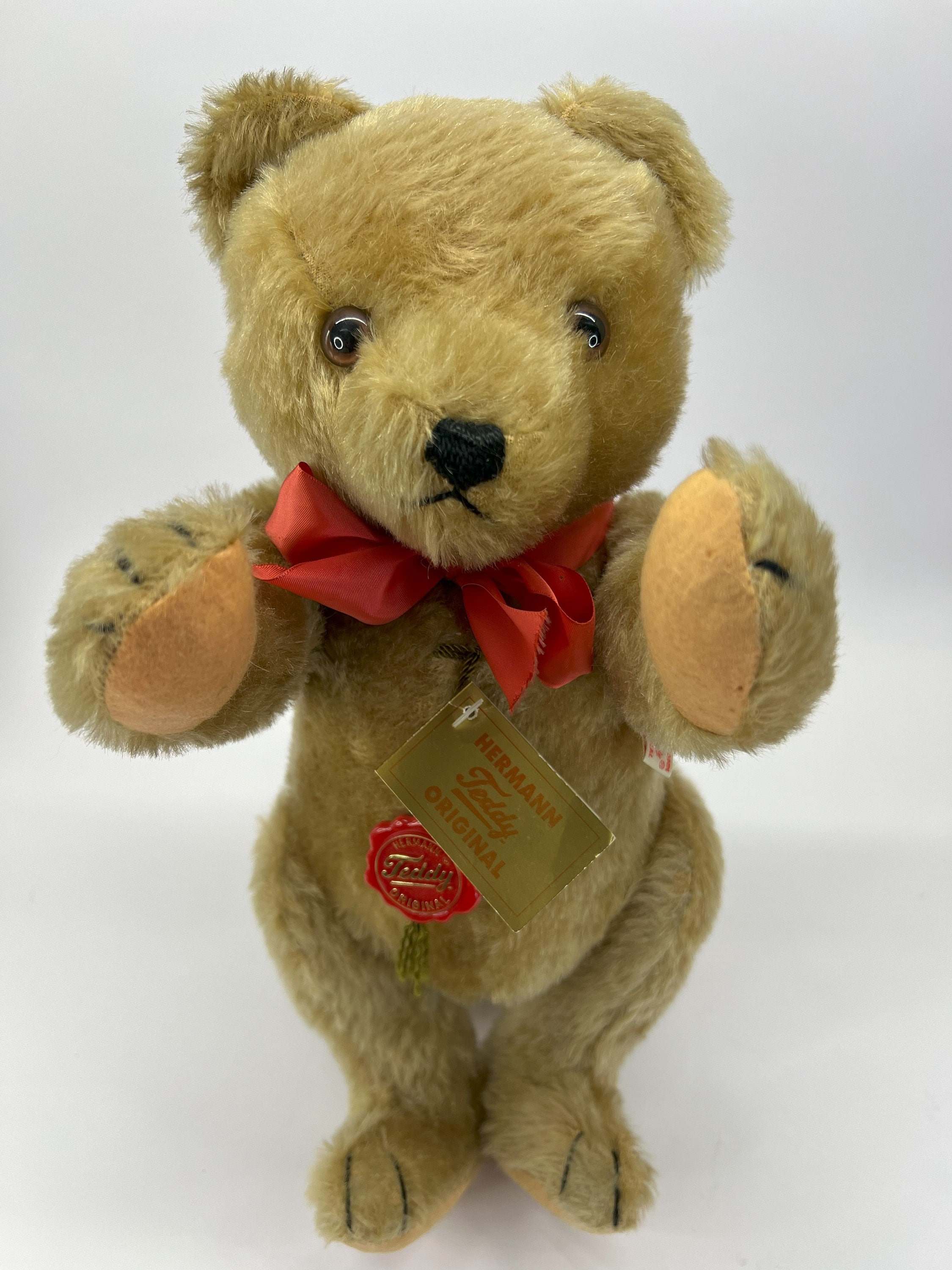 Vintage Teddy Bear, Hermann Teddy Originals, 16", Sonneberg, West ...