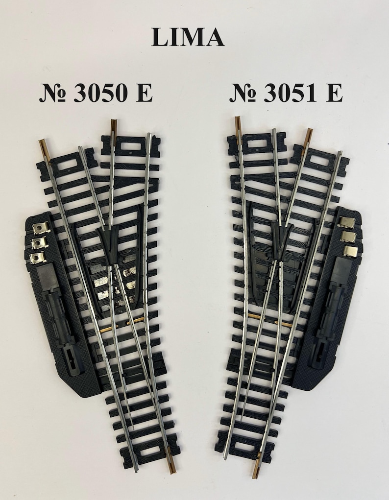 Vintage Railway, Pieces of the Track, 1:87 HO Series, Lima Italy, 80s ...