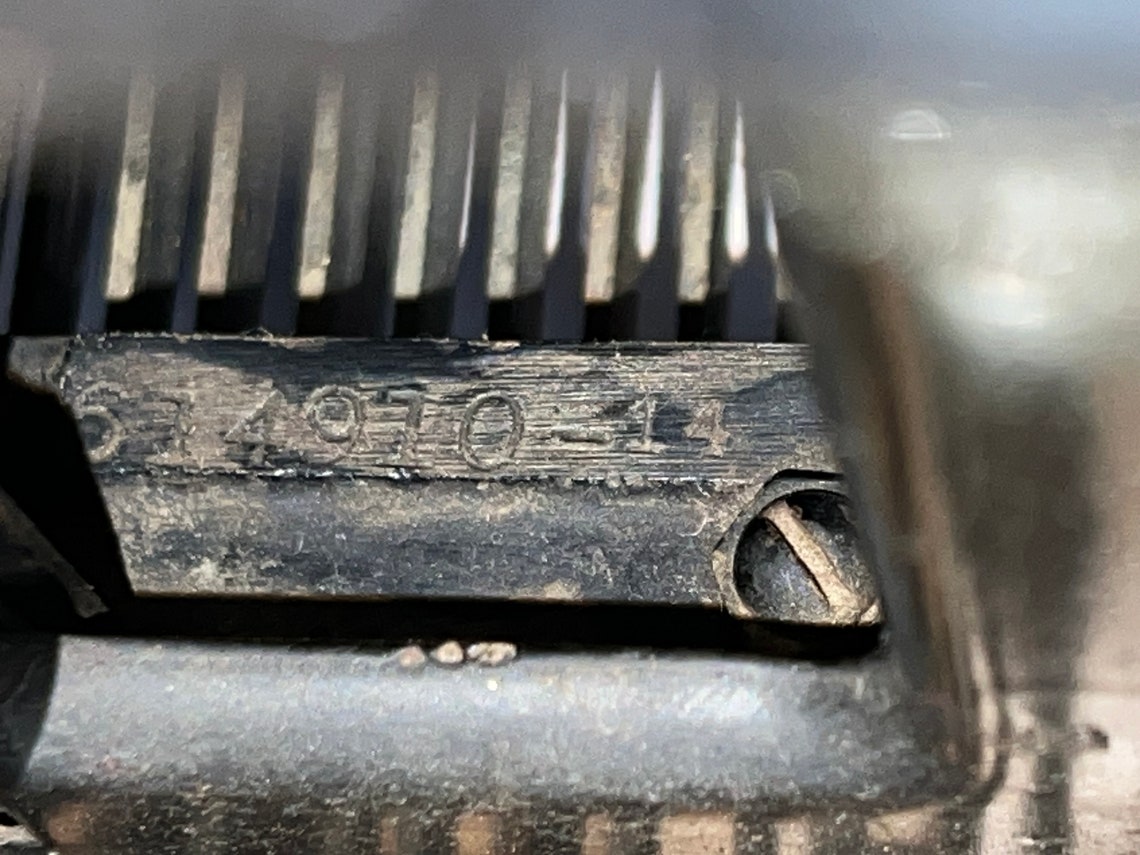 1926 Antique LC Smith No.8 Desktop Typewriter. Model 8 With a 14 ...