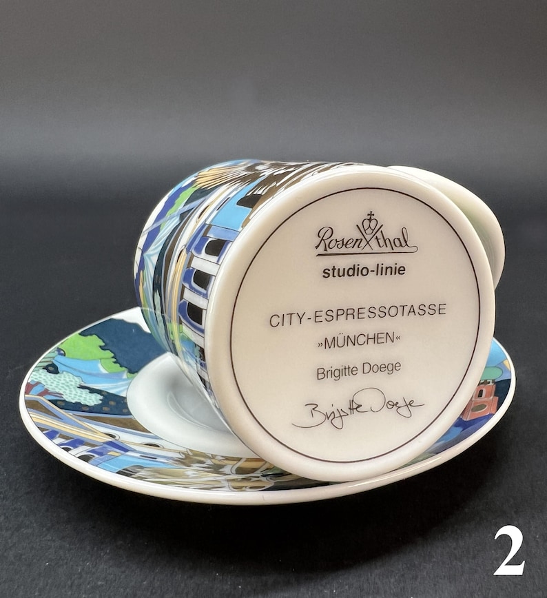 Rosenthal Cupola Espresso Cup & Saucer – Studio-line Artist Design ...