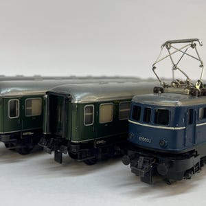 Long-distance Express trix Express, Vintage Railway, Germany, 50s. - Etsy