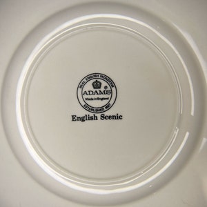Vintage Tableware Adams, Staffordshire, UK, 70s ."english Scenic ...