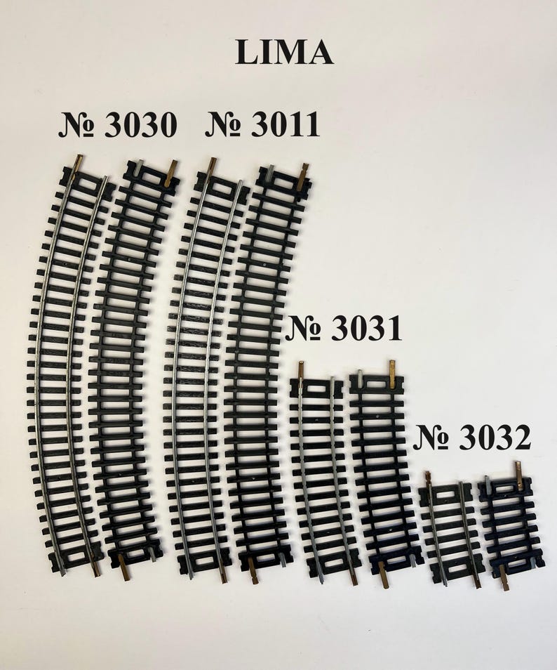 Vintage Railway, Pieces of the Track, 1:87 HO Series, Lima Italy, 80s ...