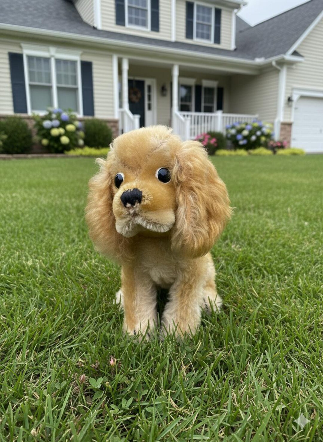 Vintage Steiff Susi Cocker Spaniel Puppy 1960s, 6.7" Mohair Dog ...