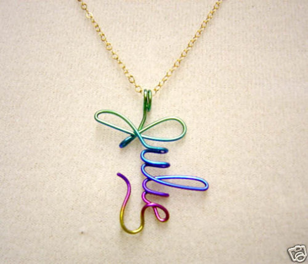 Niobium Wire Name • Gold Fill • Sterling Silver • Wire Name Charm ...