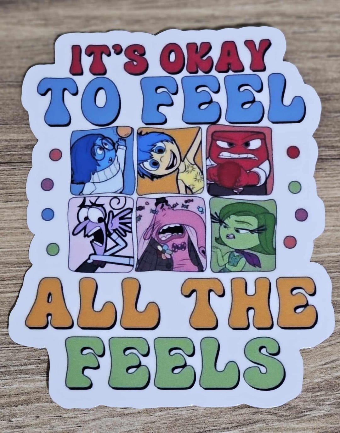 It's Ok to Feel All the Feels Sticker - Etsy